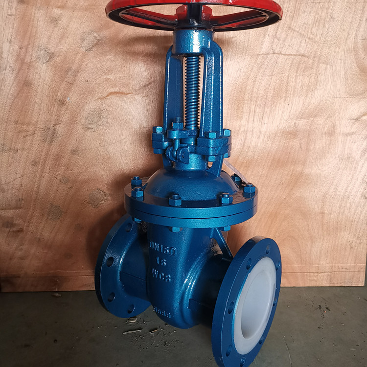 瑞通阀门衬氟法兰闸阀Z41F46-16C - 谷瀑环保