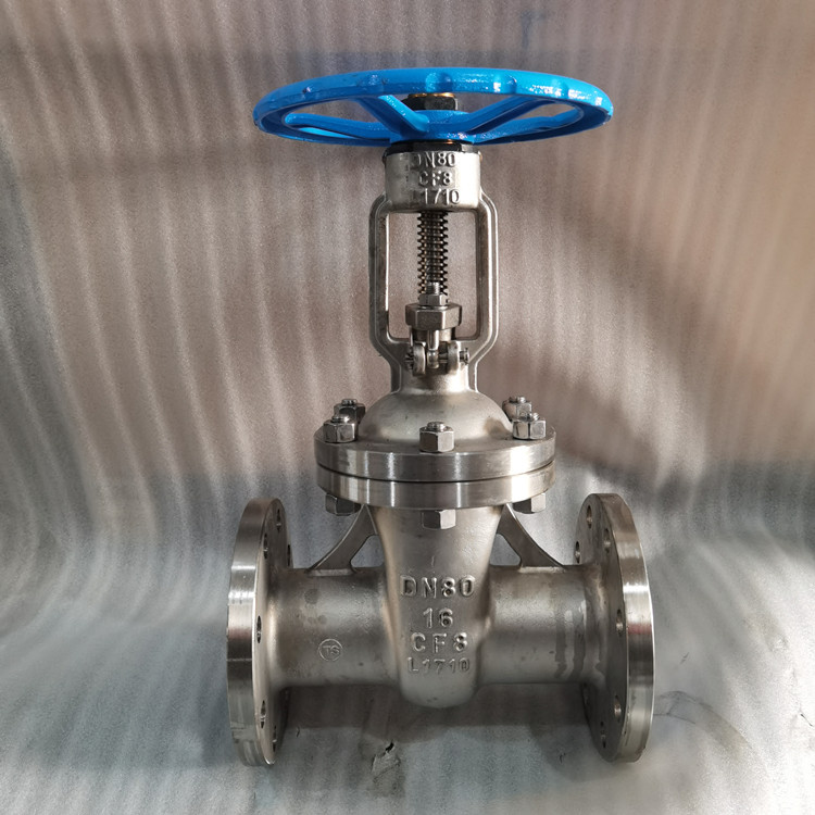 埃瑞通DN250不锈钢闸阀Z41W-16P - 谷瀑(GOEPE.COM)