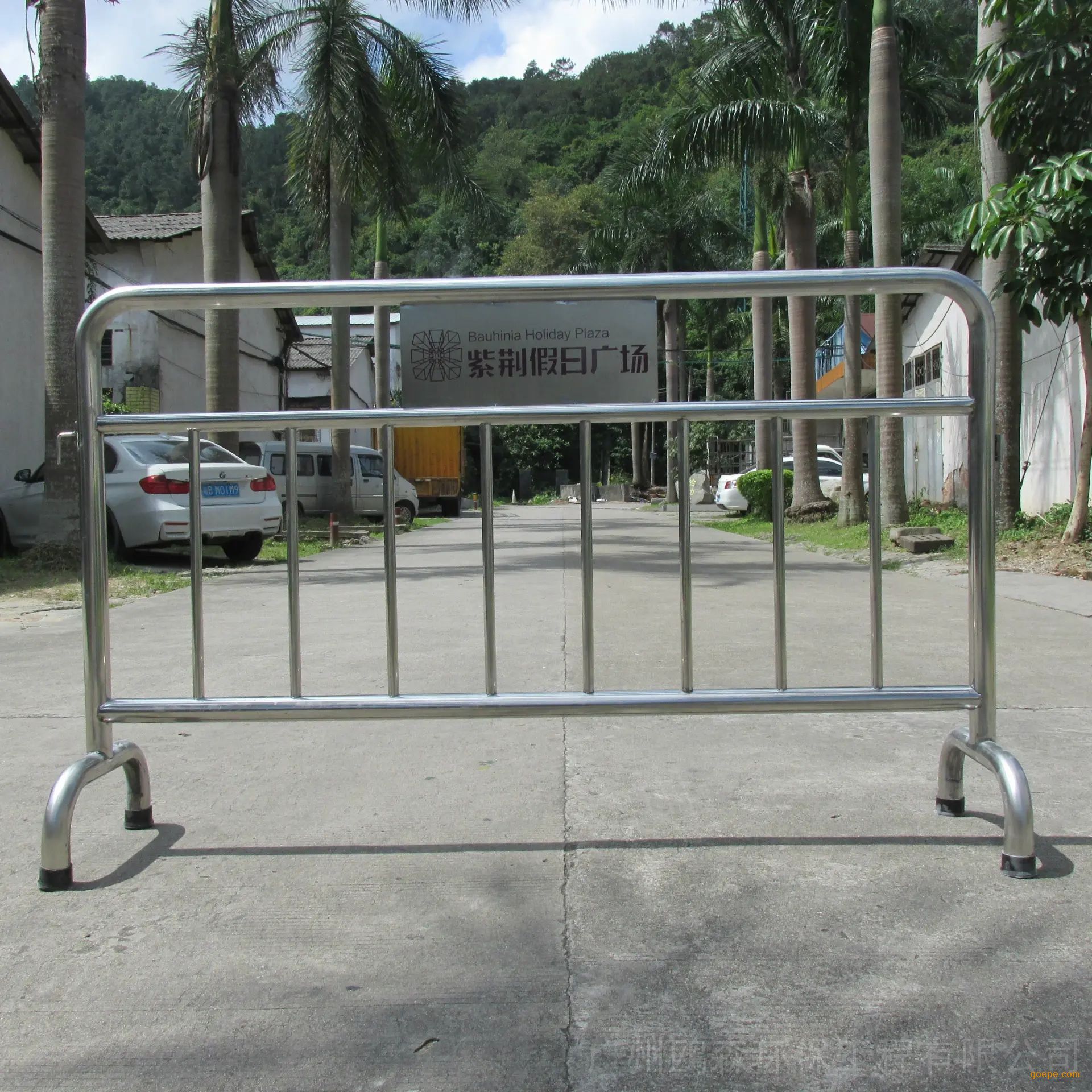 鸥森铁马护栏不锈钢304/201材质 - 谷瀑(GOEPE.COM)